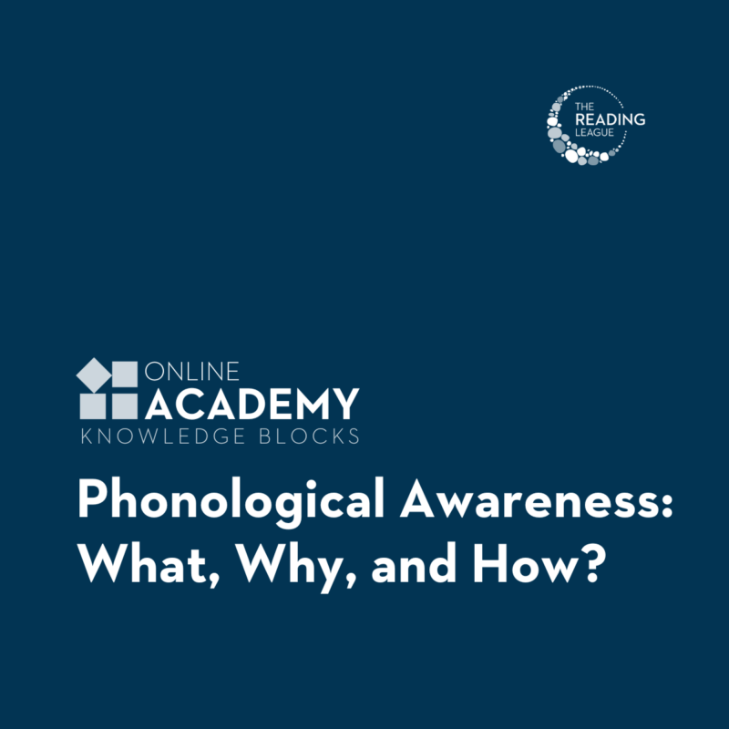 The Reading League - The Science of Reading