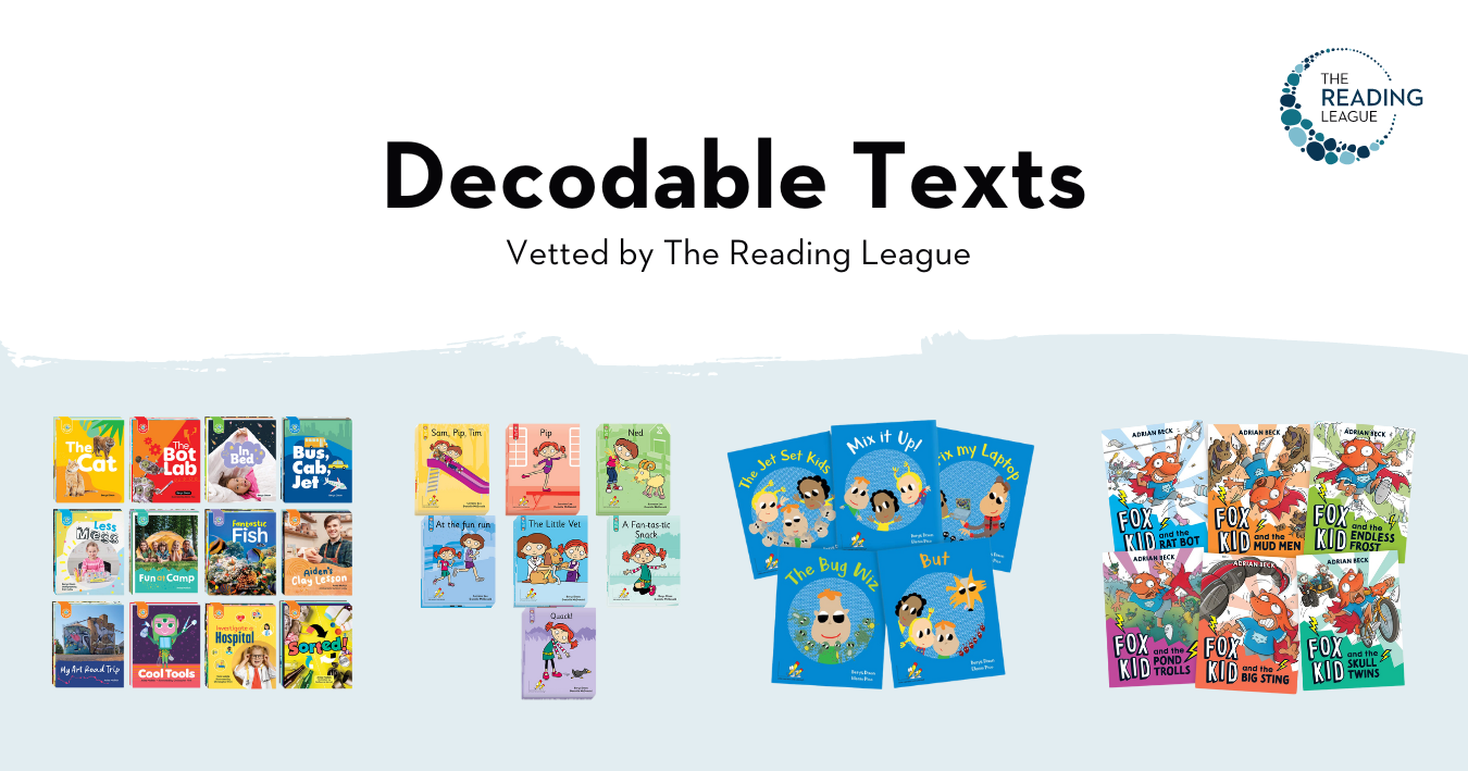 Decodable Text Sources - The Reading League