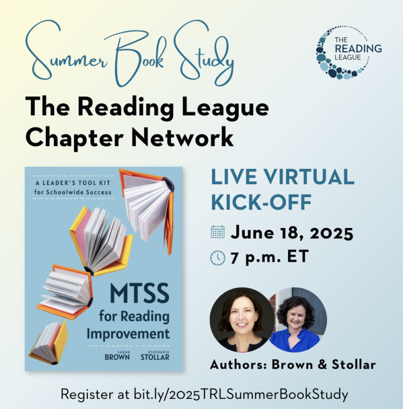 MTSS for Reading Improvement: Chapter Network Summer Book Study - The ...