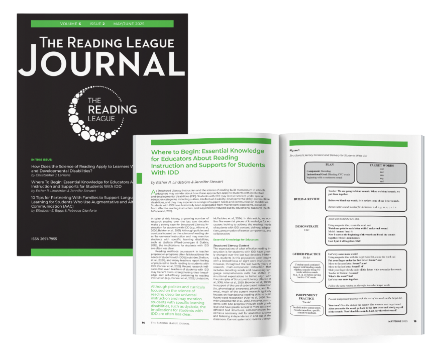 Journal - The Reading League