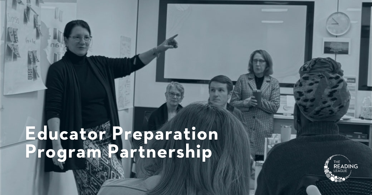 Educator Preparation Program Partnership - The Reading League