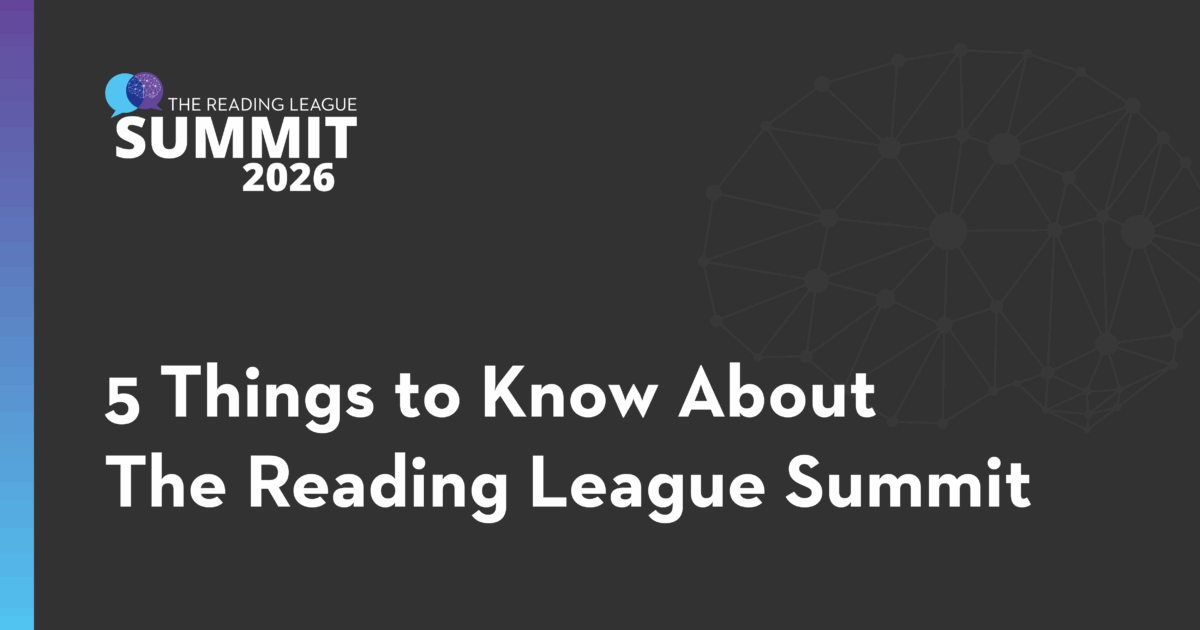 The Reading League - The Science of Reading
